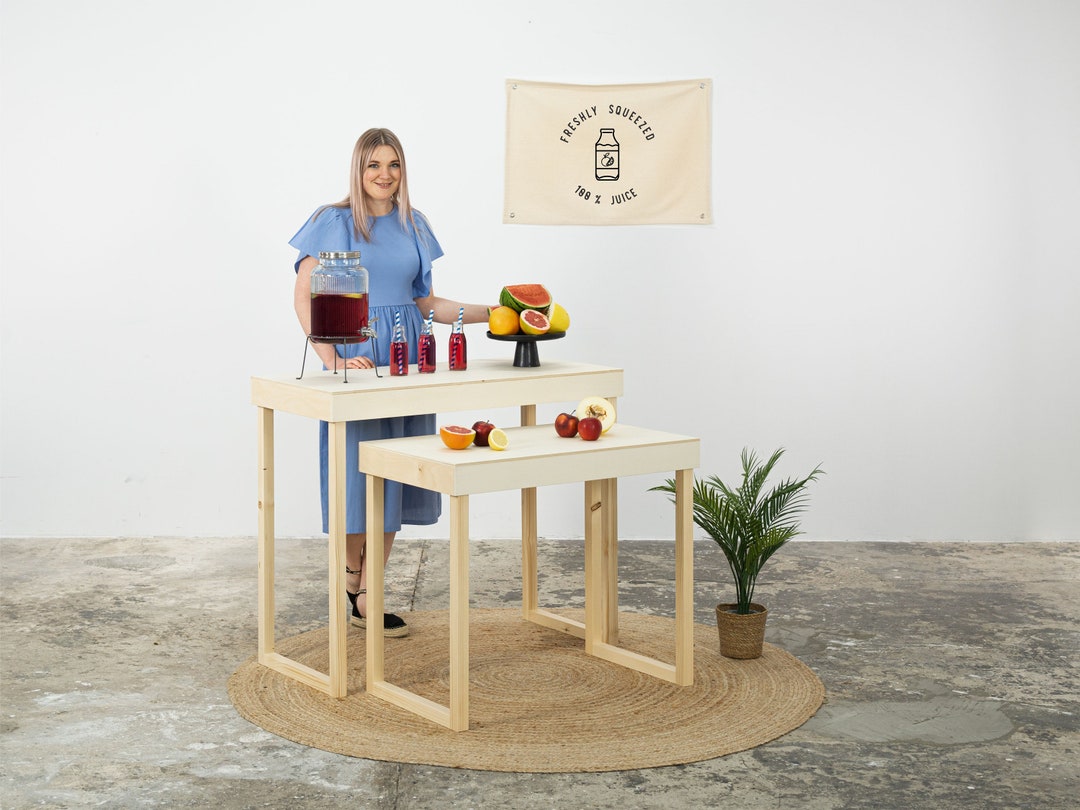 A Set of 2 Display Nesting Tables VC-15 Perfect as Catering - Etsy