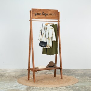 SET Chicago-cf - Vr-02-cf Garment Rack and Vh-03-cf Fitting Room Bundle ...