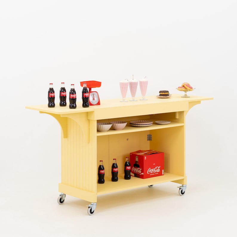Foldable Event Display Cart | Portable Pop-up Vendor Cart | Market ...