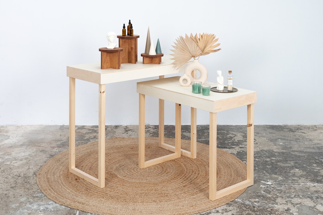 A Set of 2 Display Nesting Tables VC-15-NT, Perfect as Catering Tables ...
