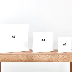 Set of Metal Magnetic Table Top Sign Boards, T Shape, Menu, Offer ...