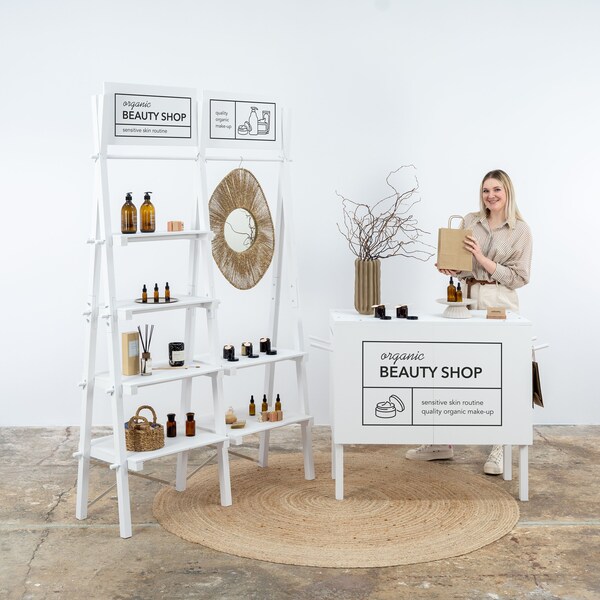 Portable Display Shelf Vendor Booth - Etsy