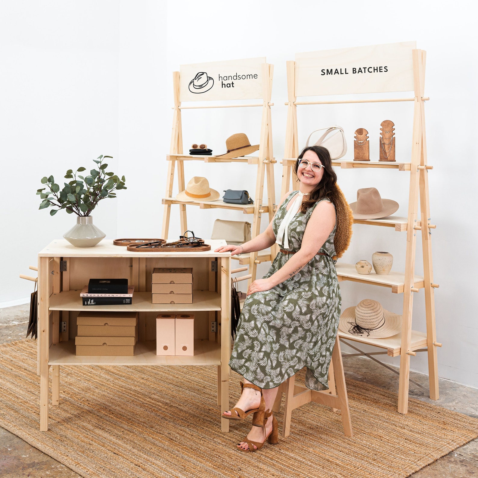 Dublin Bundle | Vendor Booth | Counter & Shelfs | Market Stall ...