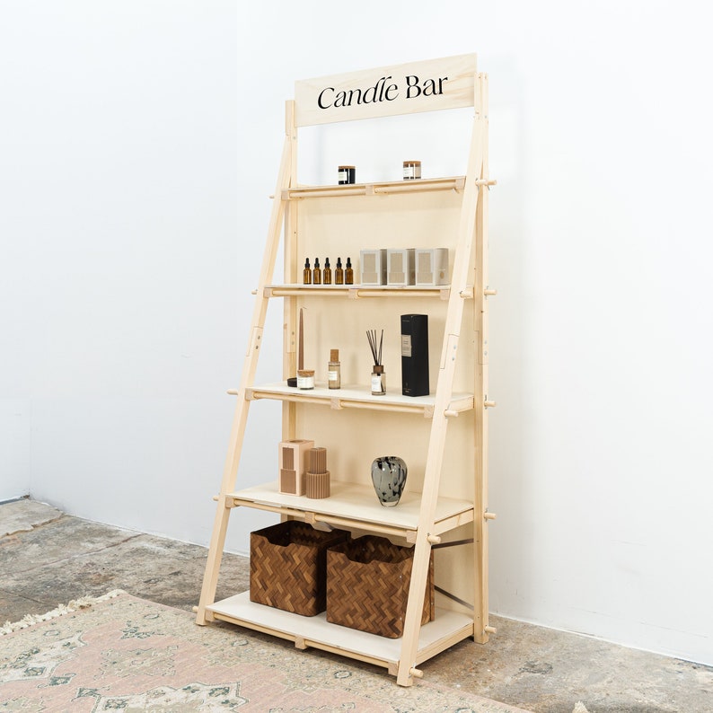 Portable Shelving Unit | Freestanding Display Rack for Trade Shows ...