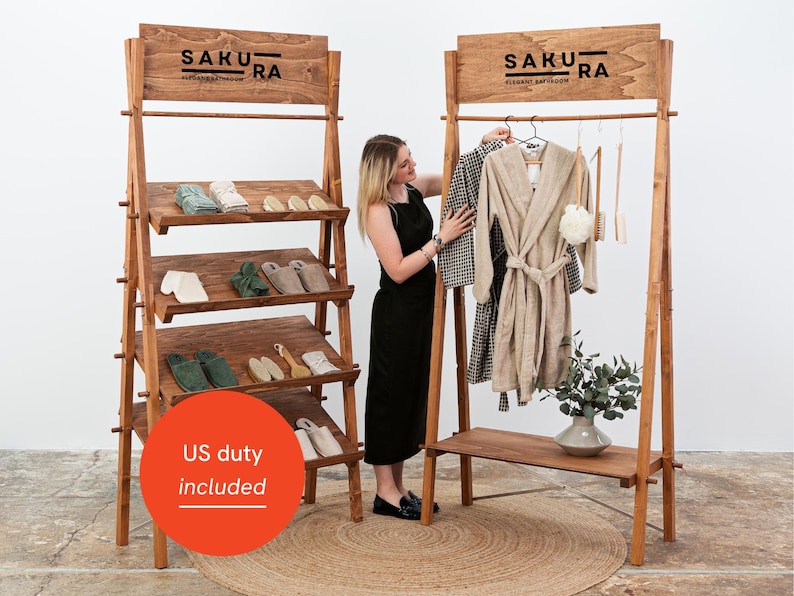 Set Boston: Vr-02-cf Rack and VS-07-CF Shelving for Fashion Designers ...