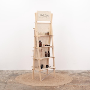 Portable A-frame Shelving With Pegboard VP-01-NT - Etsy