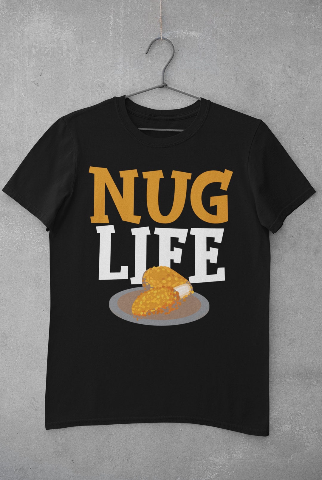 Chicken Nugget Shirt Nuggie Lover Gift Unisex Adult T-shirt - Etsy