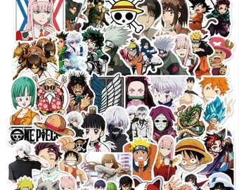 Demon Anime Sticker Pack, Waterproof Mystery Sticker Pack, Random Die ...