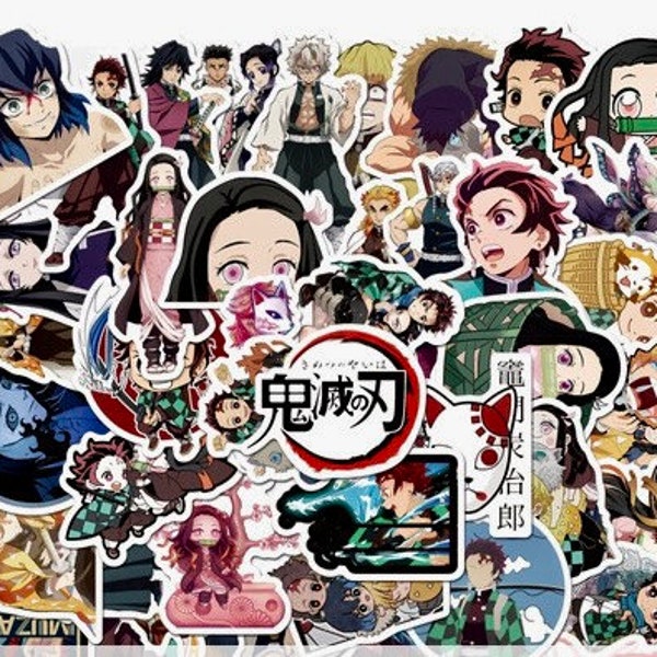 Anime Sticker Pack - Etsy