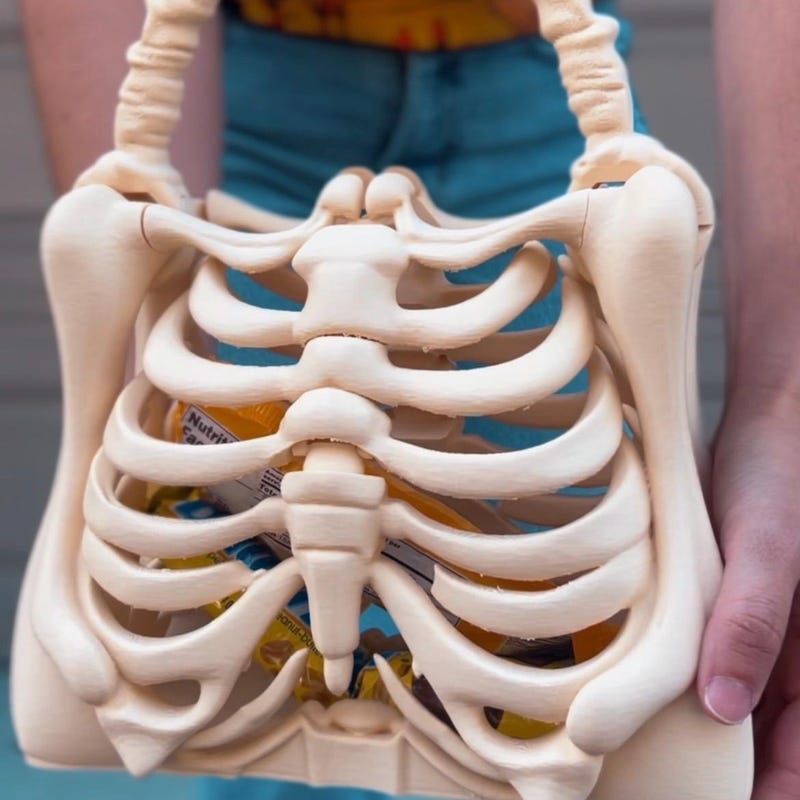 Bone Bag 3d - Etsy