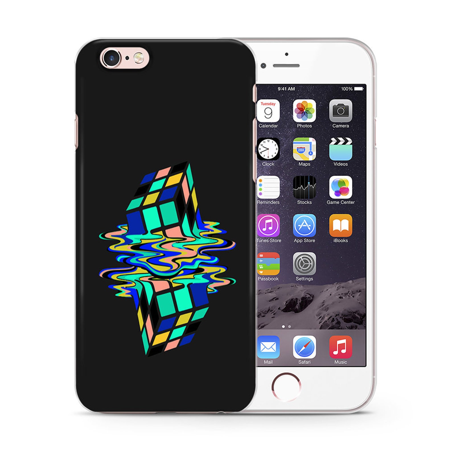Melting Rubix Rubik's Cube Bang Rubik Cube Phone Case Cover - Etsy