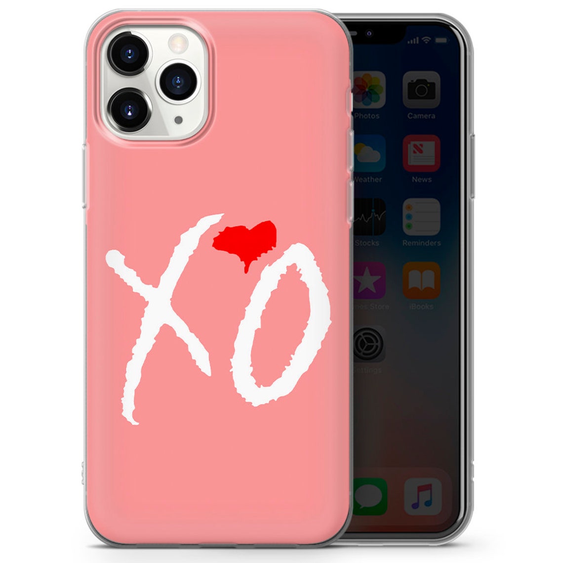 XO Skull Cat XO Phone Case Cover | Etsy