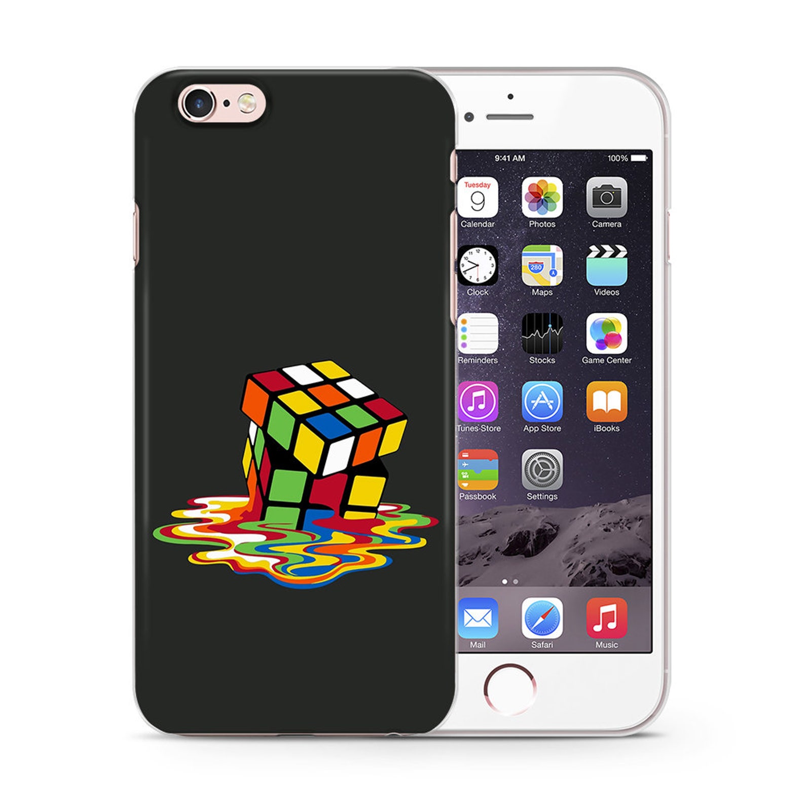 Melting Rubix Rubik's Cube Bang Rubik Cube Phone Case - Etsy