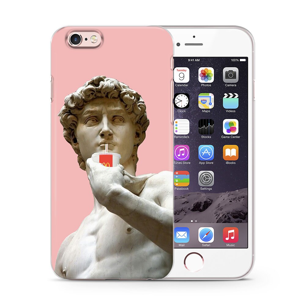 Art Sculpture Aesthetic Bubble Gum Greek Phone Case, Phone Cover - Etsy