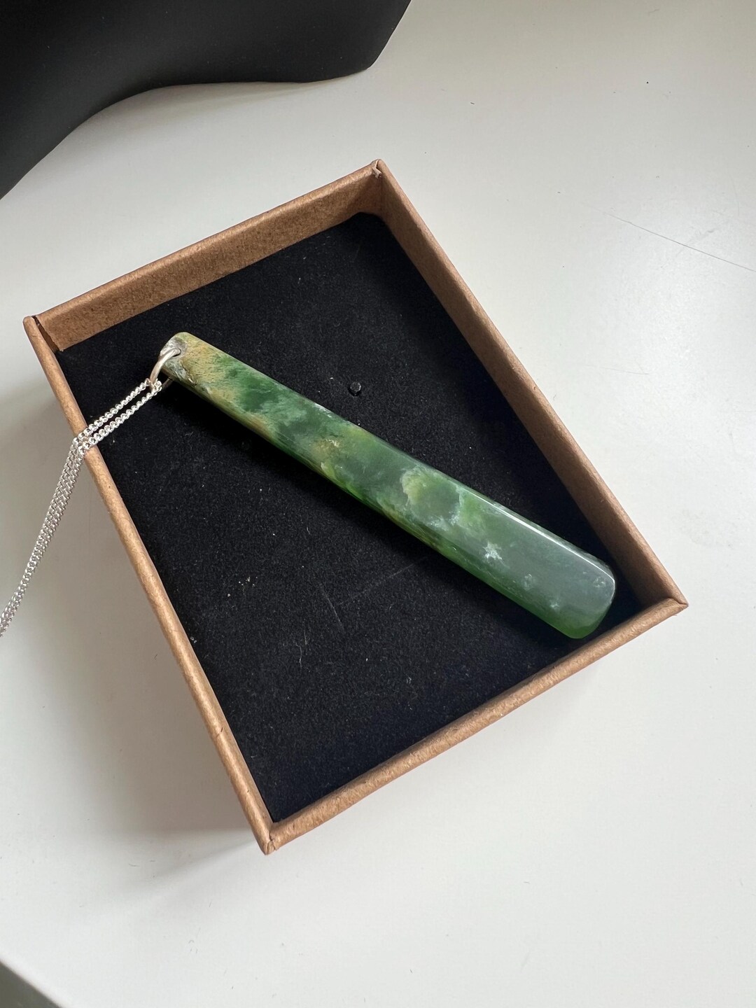 New Zealand Marsden Jade Pounamu Drop Pendant - Etsy