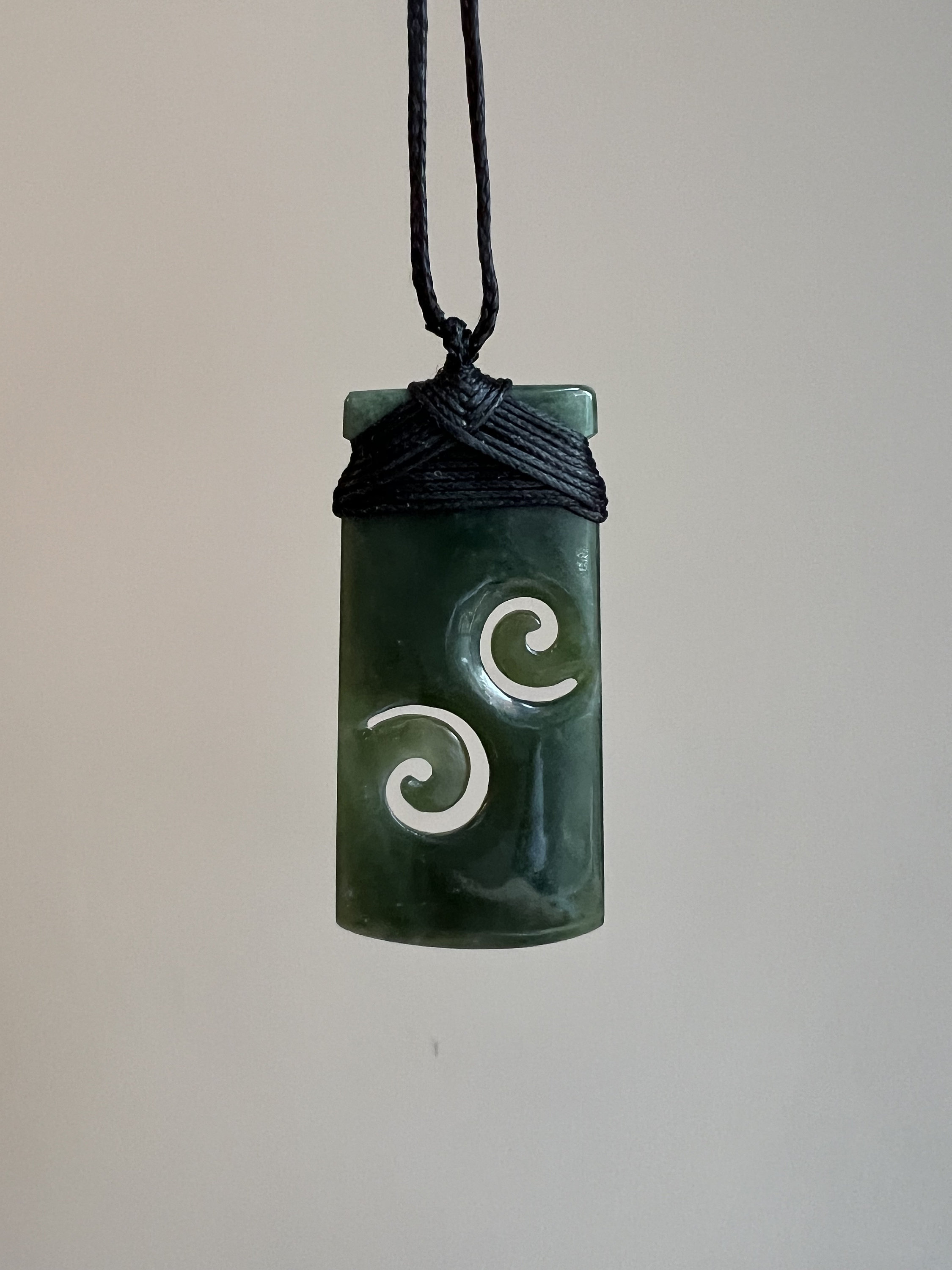 New Zealand Pounamu Maori Jade Toki Koru Pendant Adze - Etsy UK