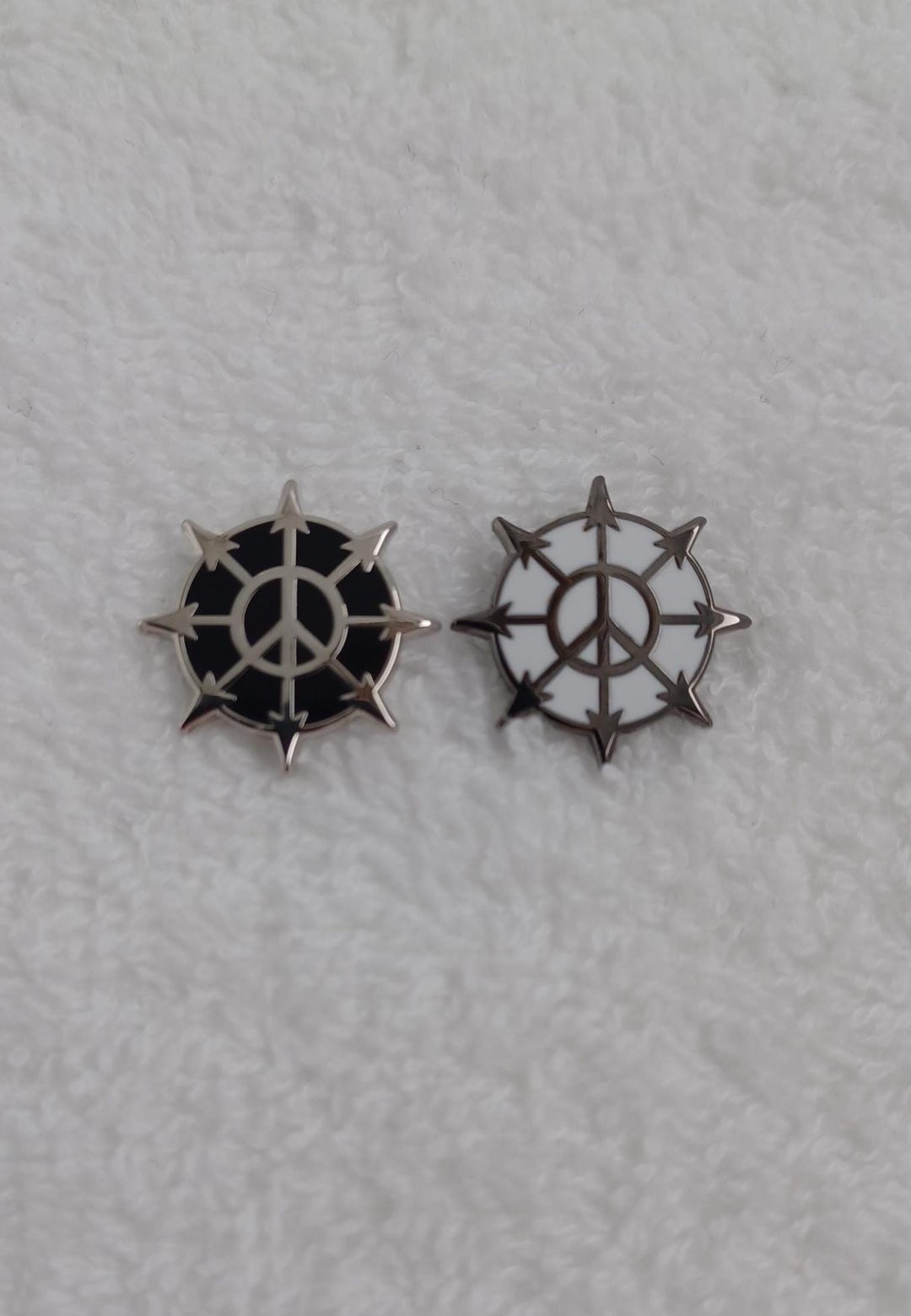 Chaos Peace Pin - Etsy