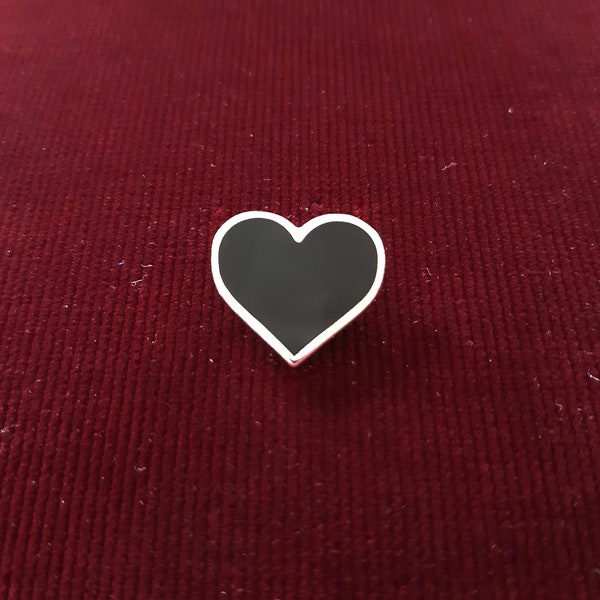 Heart Pin - Etsy