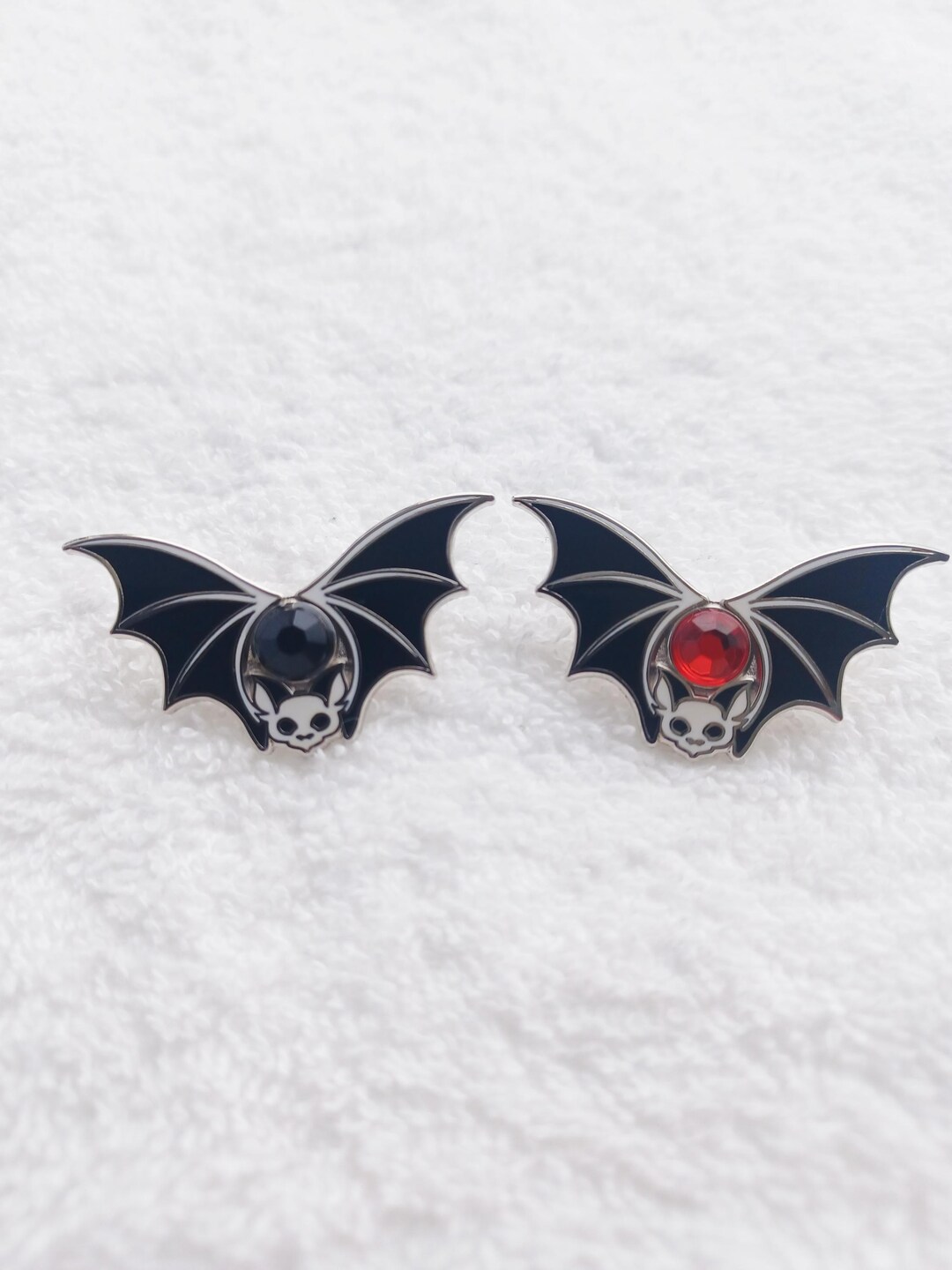 Bat Pin With Stone - Etsy