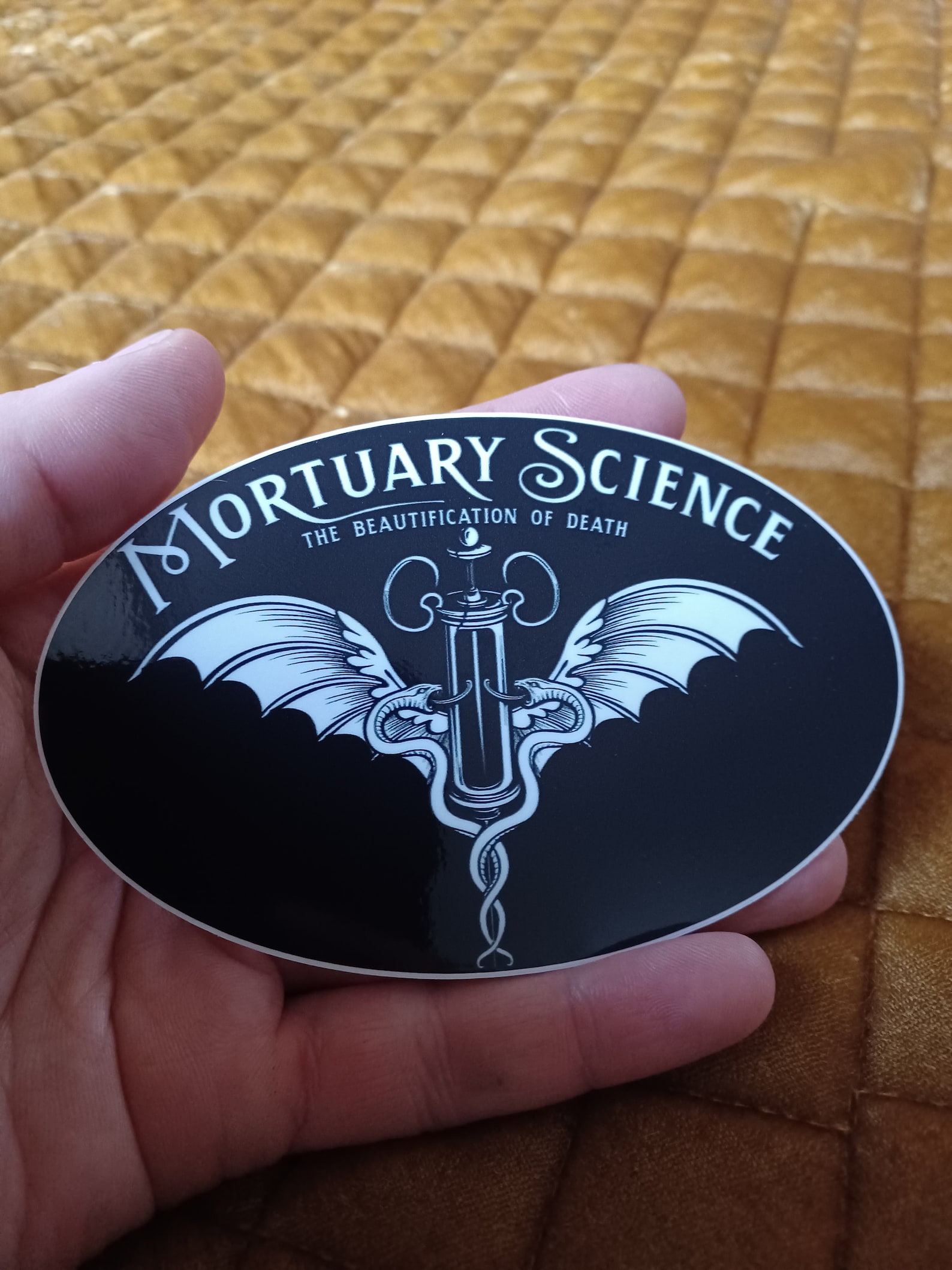 Mortuary Science Embalming Funeral Home Sticker - Etsy