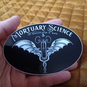 Mortuary Science Embalming Funeral Home Sticker - Etsy