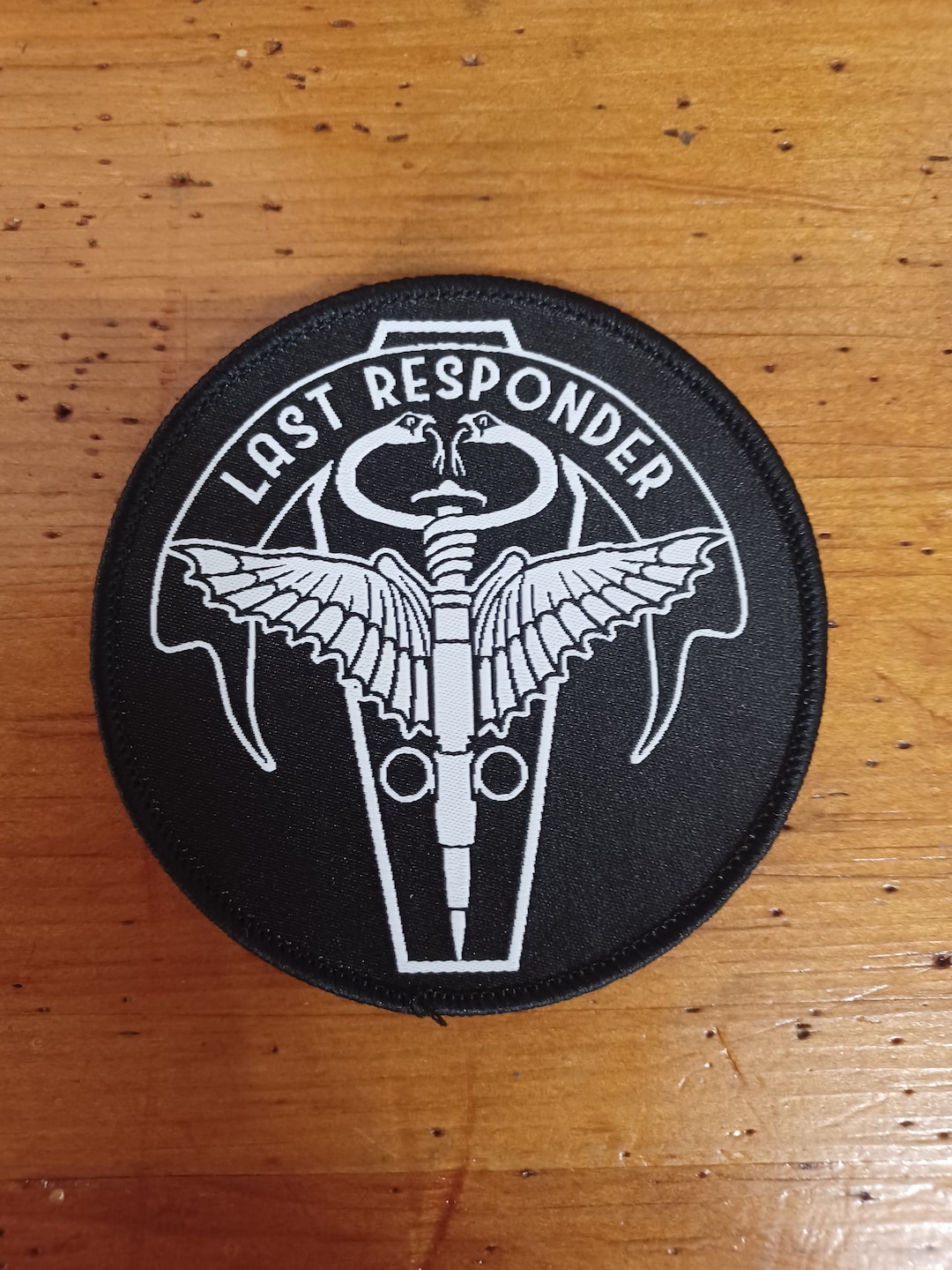 Last Responder Woven Patch - Etsy