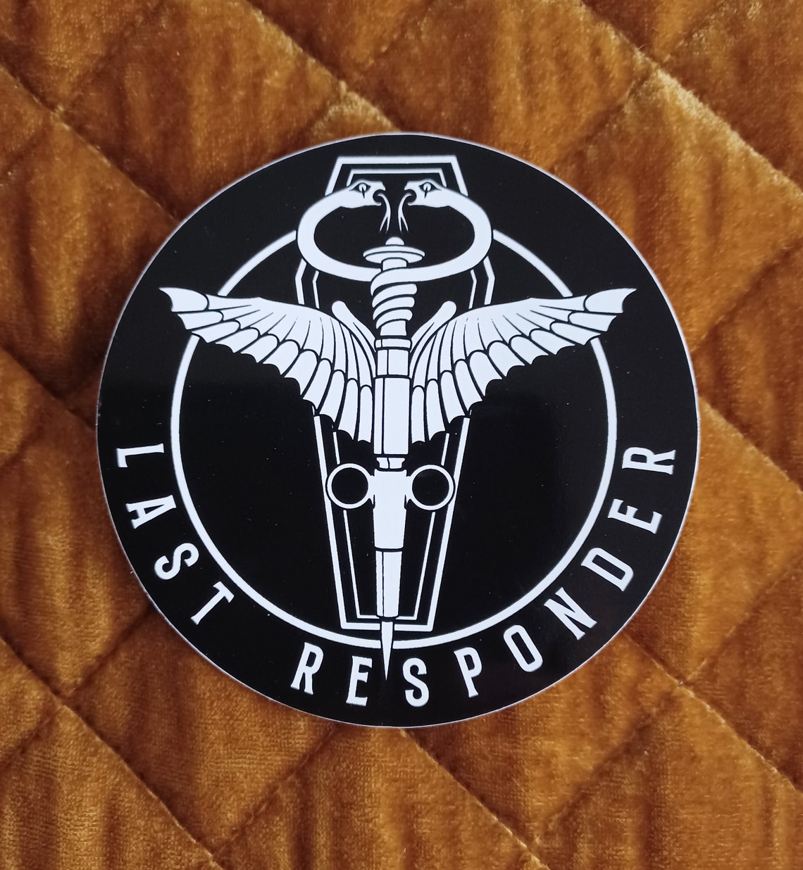 Last Responder Sticker Funeral Mortician - Etsy