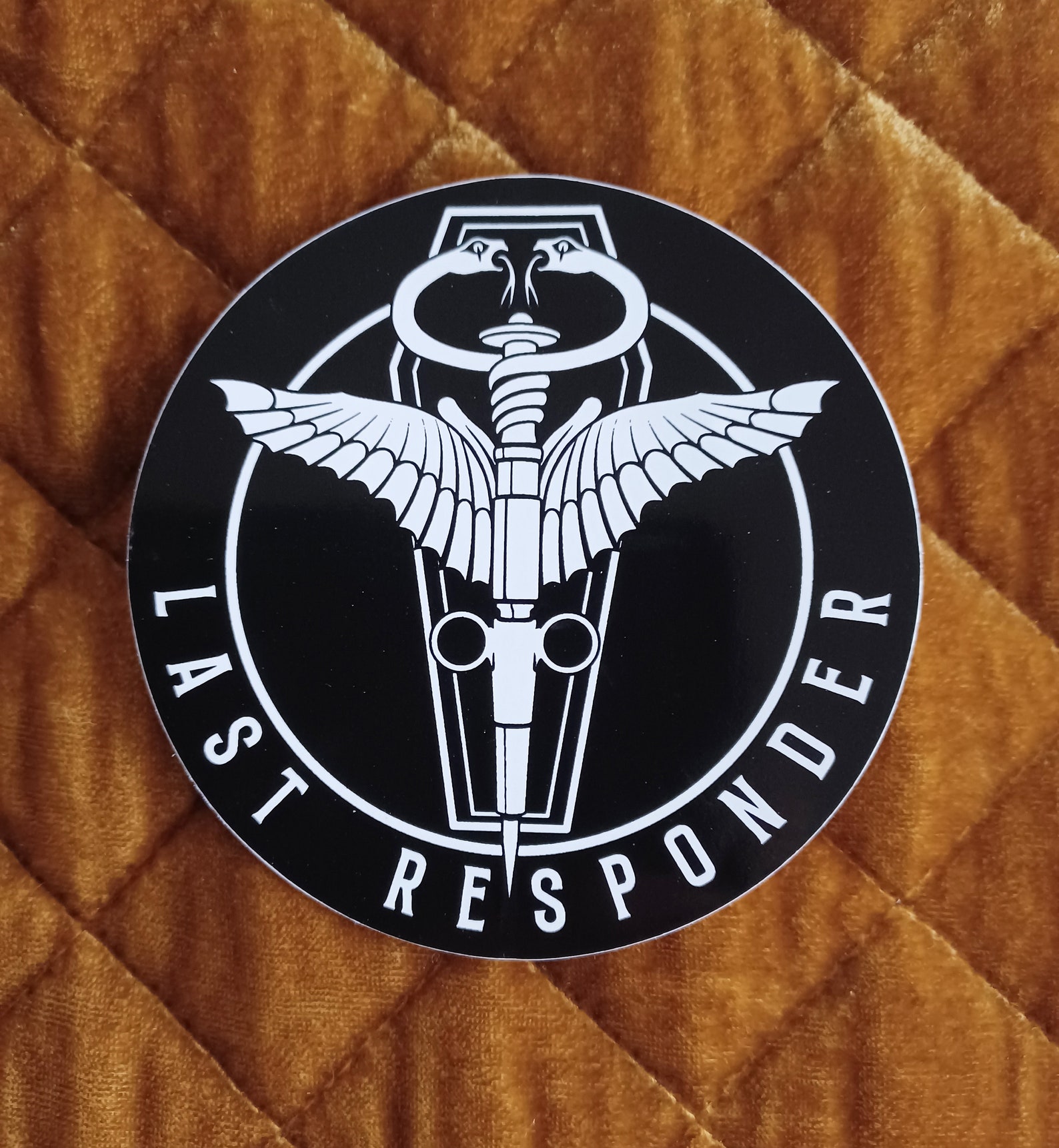 Last Responder Sticker Funeral Mortician - Etsy