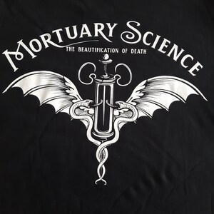 Mortuary Science T-shirt (open Run) - Etsy