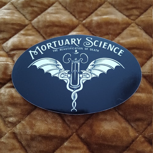 Mortuary Science Embalming Funeral Home Sticker - Etsy