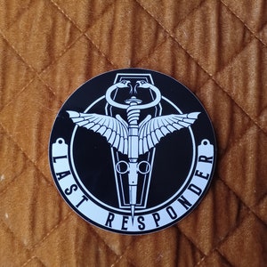 Last Responder Sticker - Funeral Mortician - Etsy