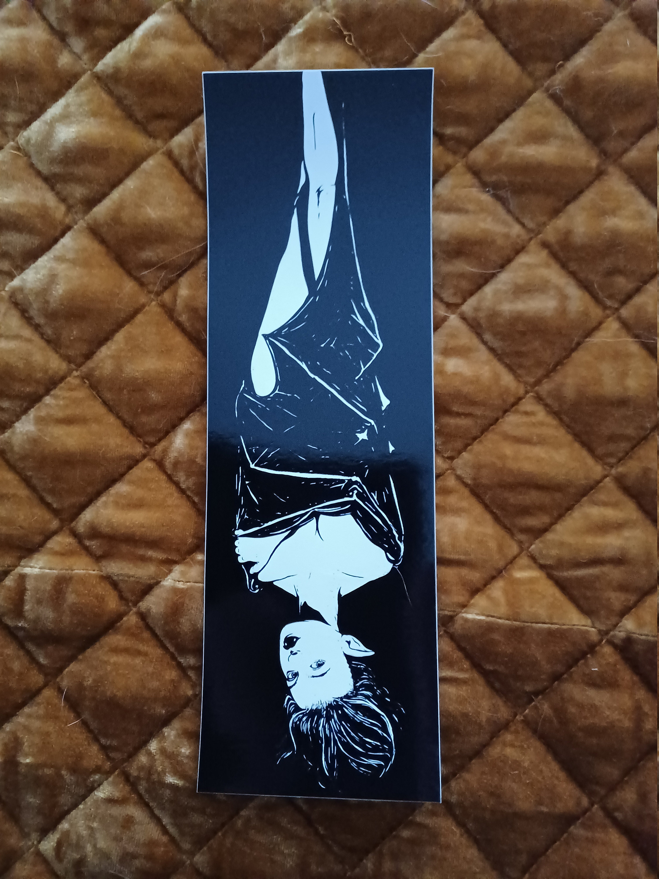 Darkling Vampire Bat Girl Sticker | Etsy