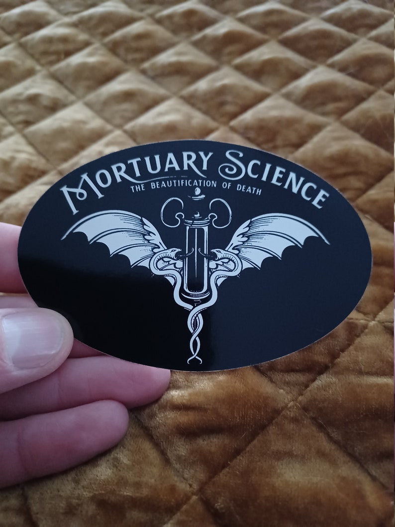 Mortuary Science Embalming Funeral Home Sticker - Etsy