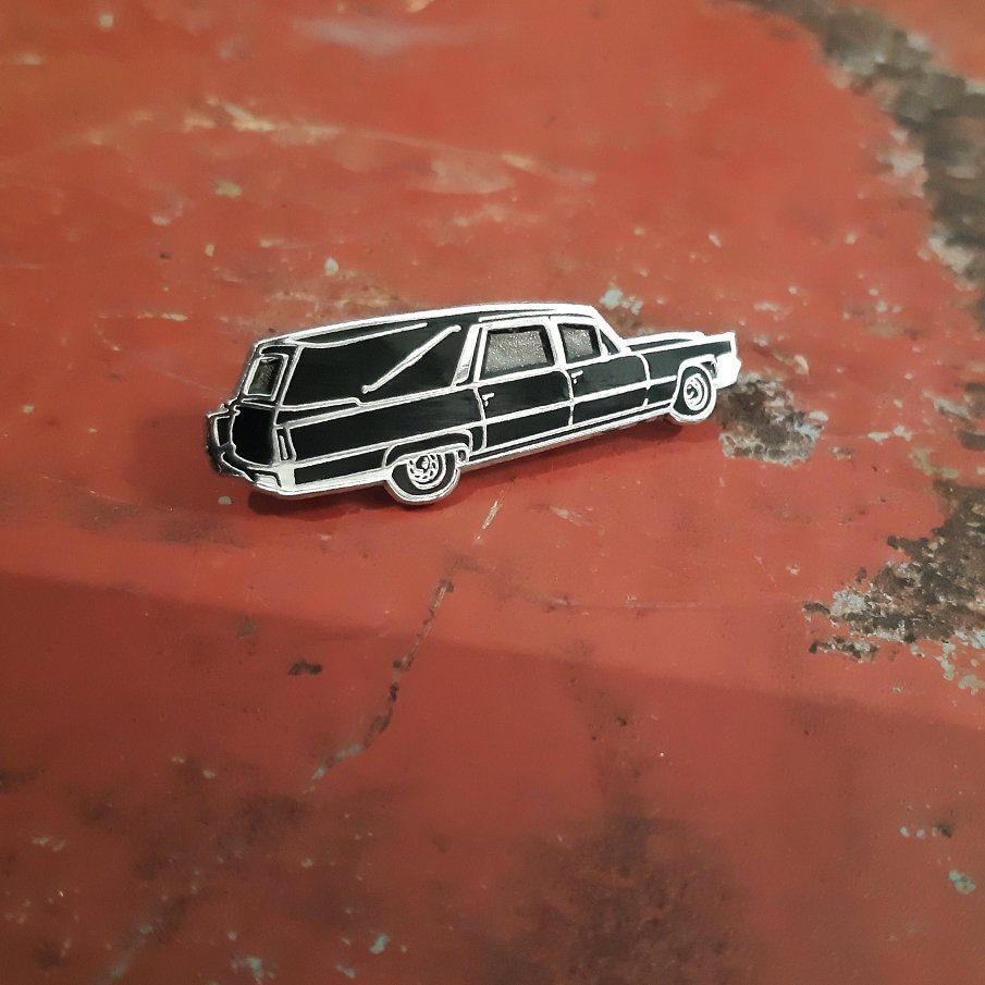 Hearse And/or Funeral Pin Set | Etsy