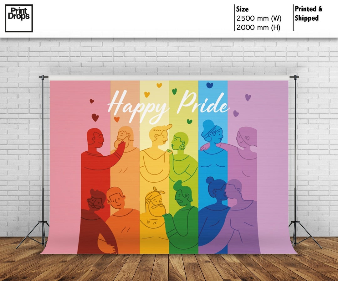 Pride Event Backdrop| Pride Colours | Rainbows| LGBTQ| Love| Pride ...