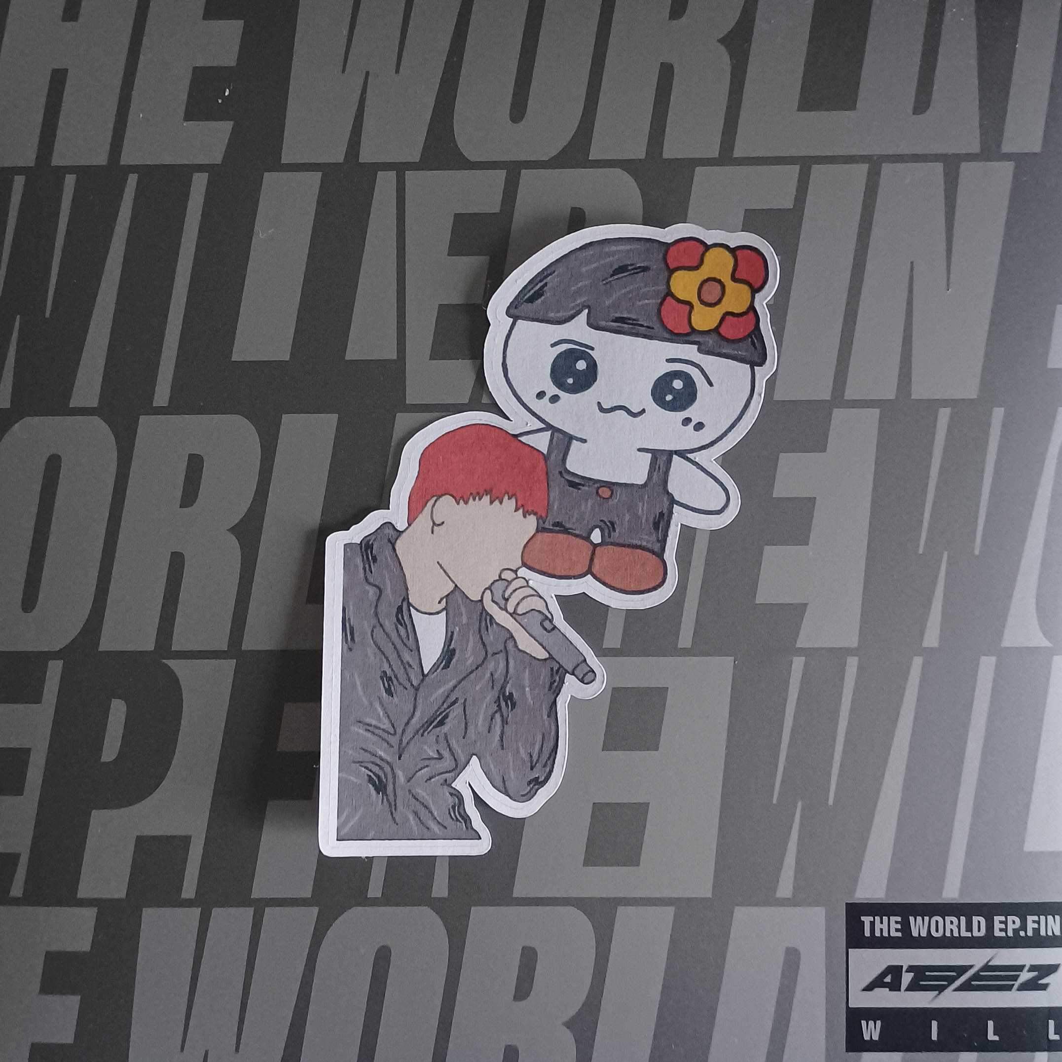 Ateez X Teezmon Collection Sticker Flakes - Etsy