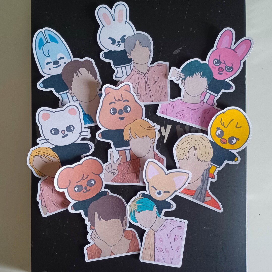 Stray Kids X Skzoo Collection Sticker Flakes - Etsy