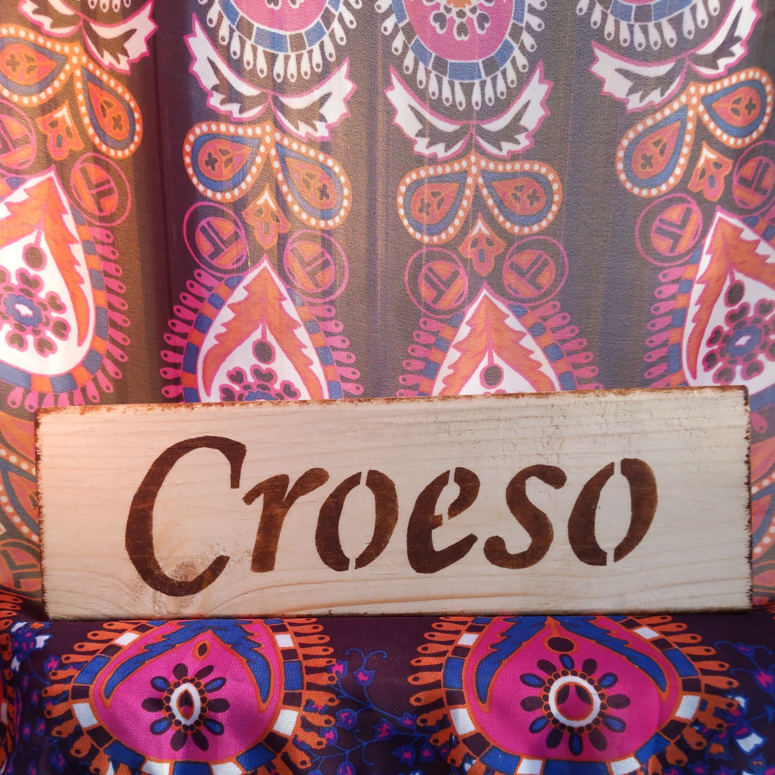 Croeso Sign, Reclaimed Wood Sign, Croeso Sign, Croeso Wall Art, Welsh ...