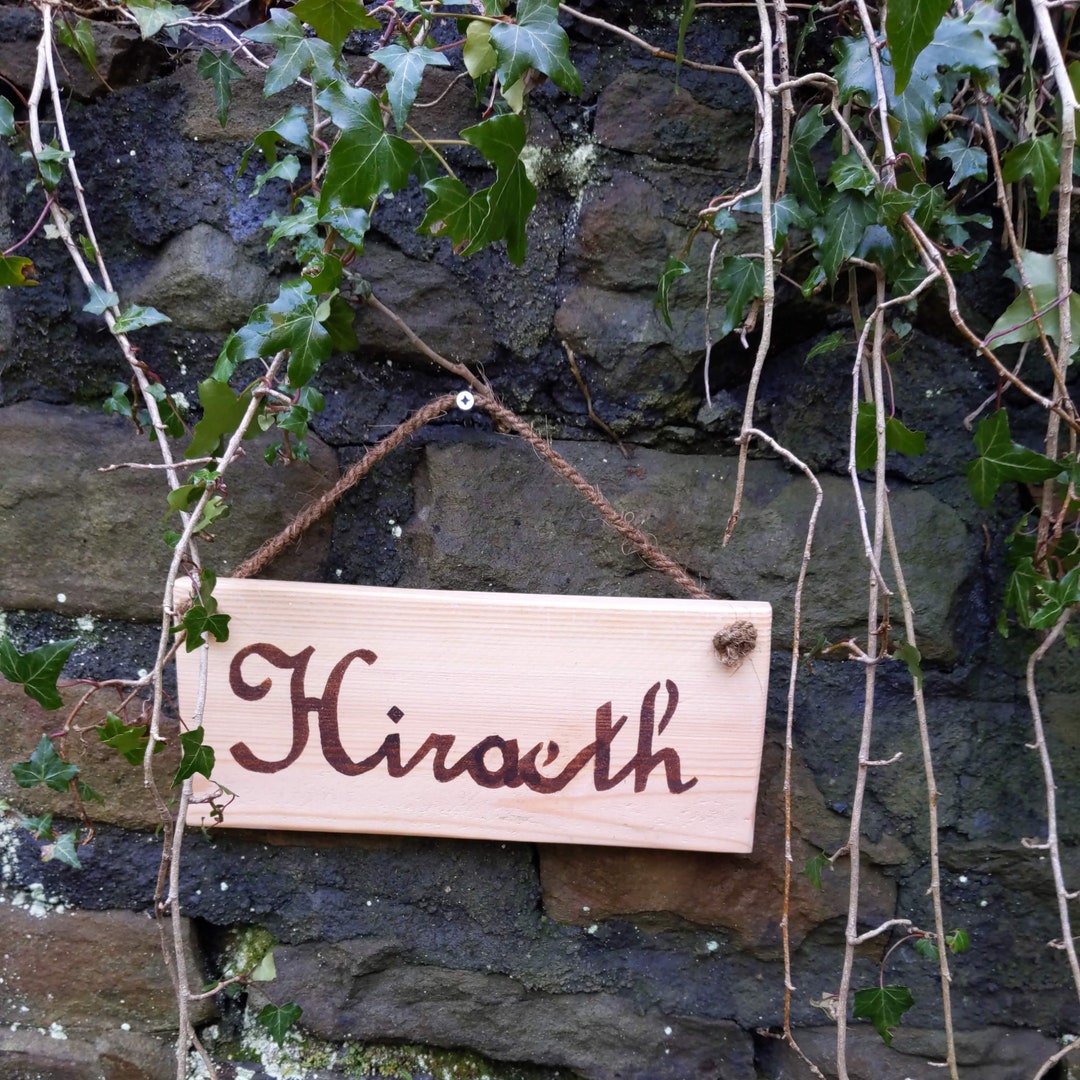 Hiraeth Sign - Etsy