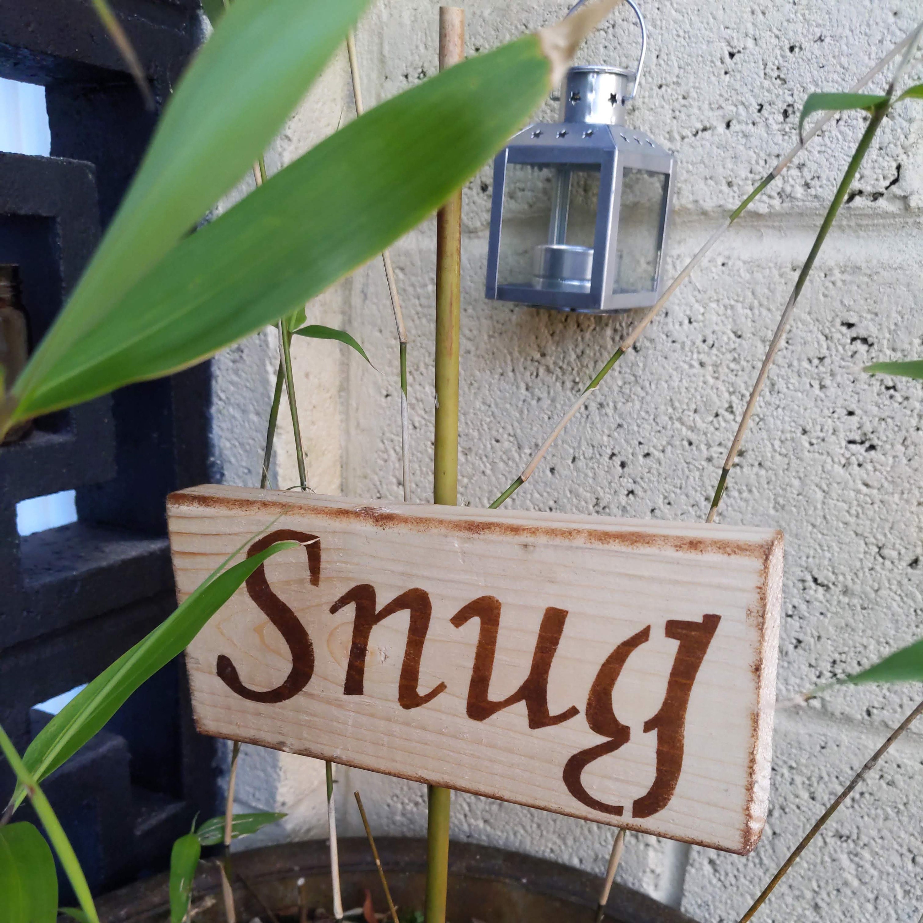 Snug Wall Sign, Wall Sign, Wall Art, Snug Door Sign, Door Sign ...