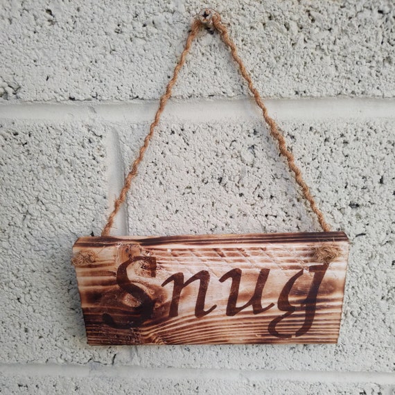 Snug Wall Sign Wall Sign Wall Art Snug Door Sign Door - Etsy UK