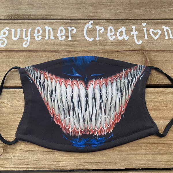 Venom Face Mask - Etsy