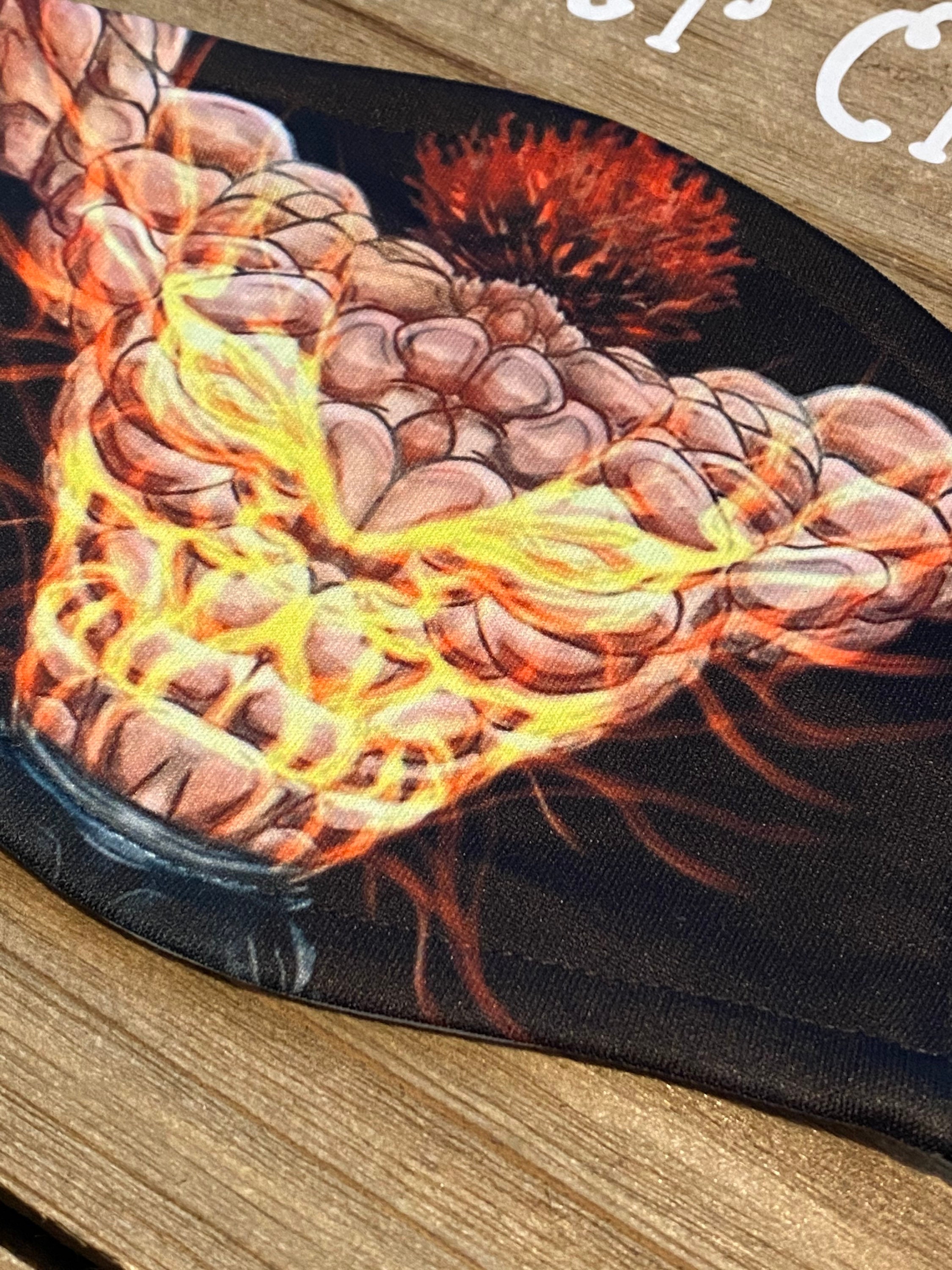 Yujiro Hanma espalda máscara facial personalizada Baki | Etsy