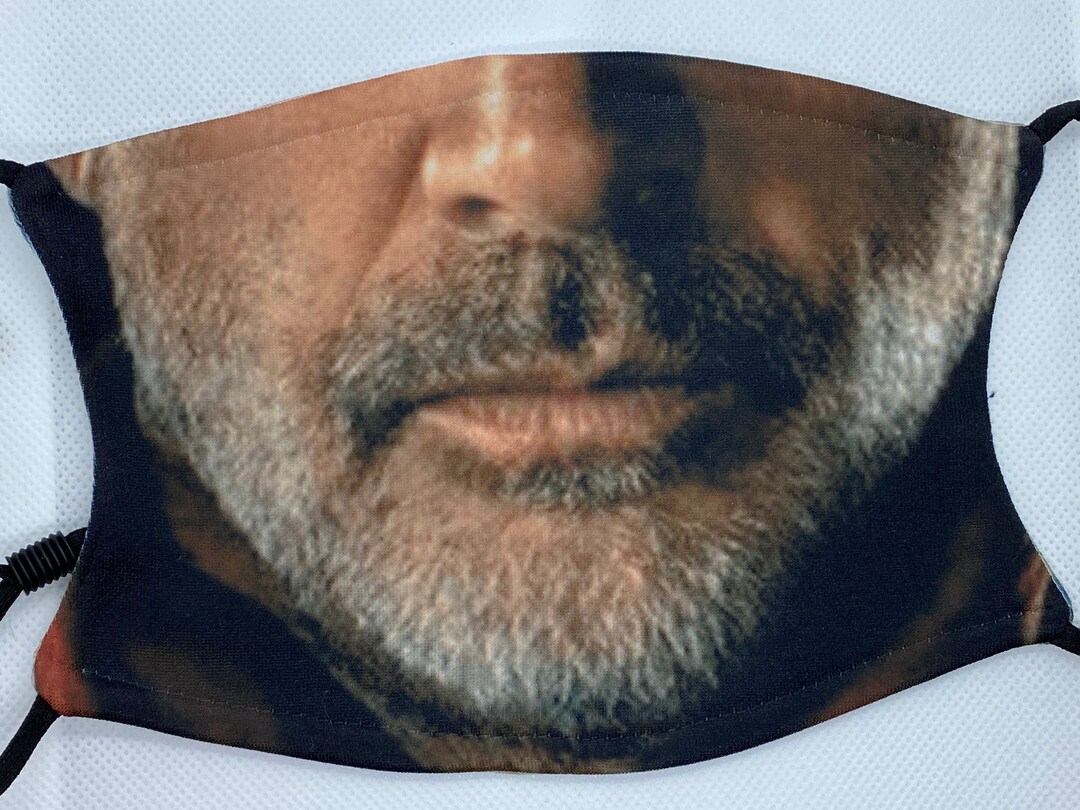 Negan Custom Face Mask - Etsy