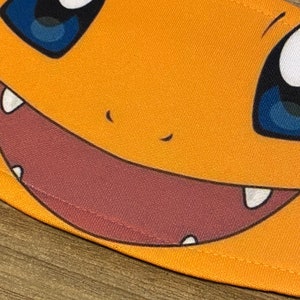 Charmander, Pokémon Custom Mouth Face Mask - Etsy