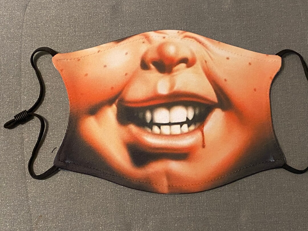 Chucky Custom Face Mask - Etsy