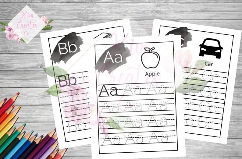 Print Out This ABC Tracing Worksheet to Help Kids Learn How to Write ...