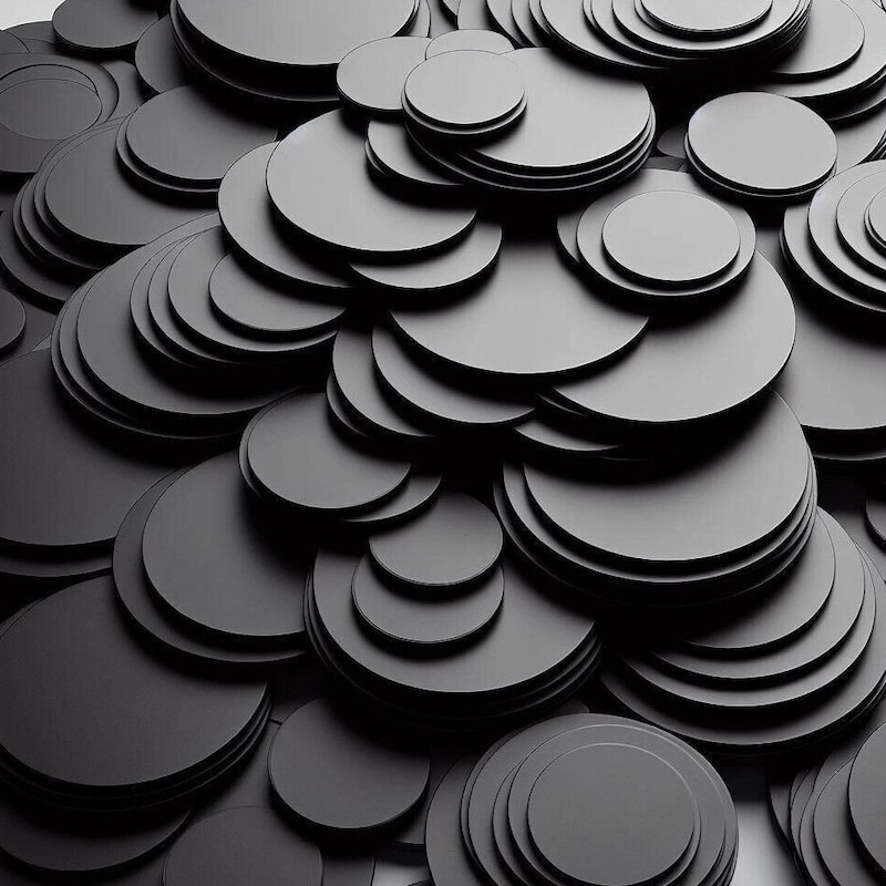 Plastic Circles - Etsy