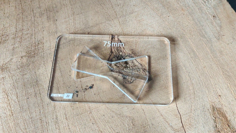Router Jig for Butterfly Bowtie Dutchman Clear Acrylic 5mm Various ...