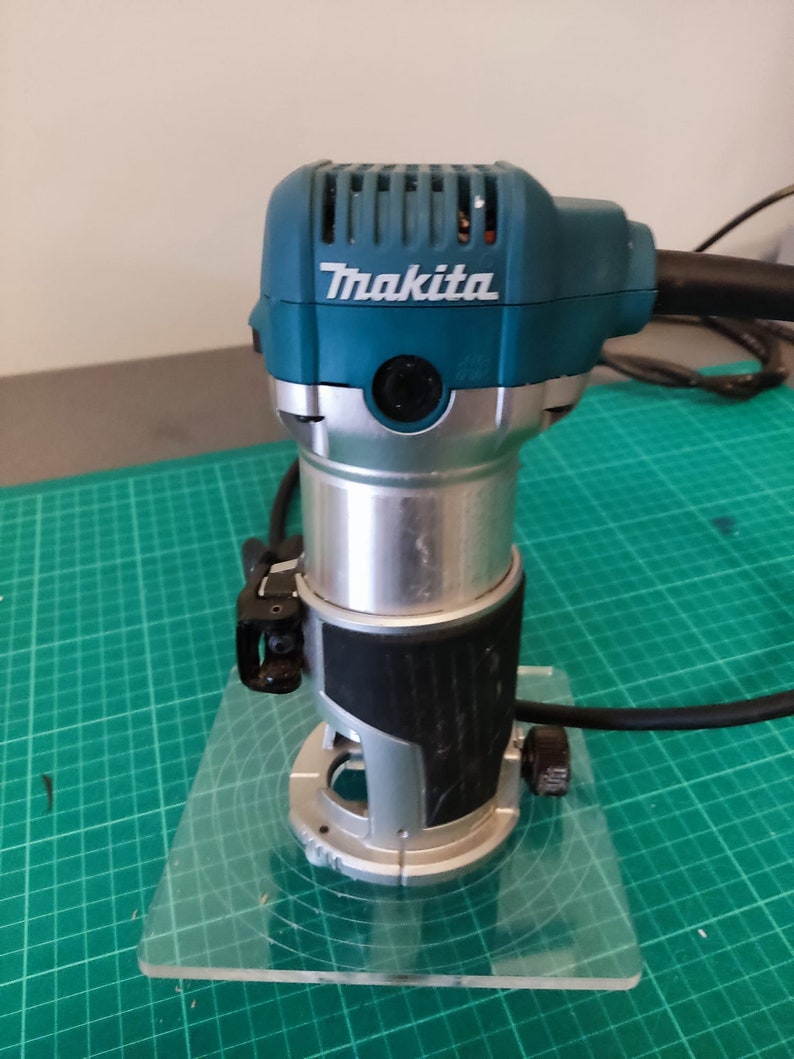 Clear Router Base to Fit Makita / Katsu / Dewalt Trimmers - Etsy